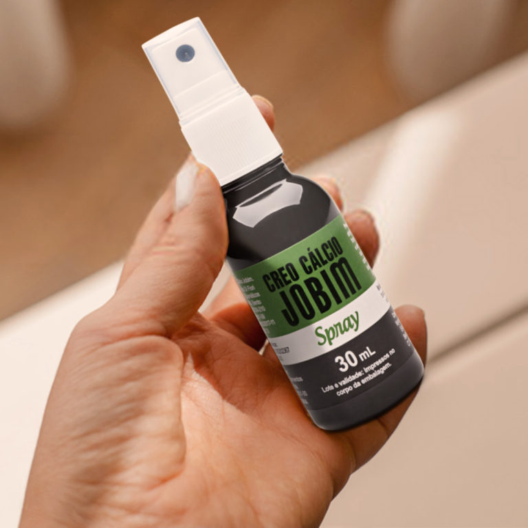 Creo Cálcio Jobim Spray - Laboratório Saúde